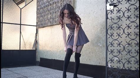 Try On Haul Glamour Fashion Editorial Lingerie Pantyhose Parisian