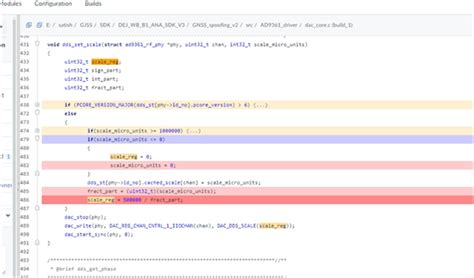 Static Code Analysis Using We Found Some Issue Qanda Design Support Ad9361 Ad9363 Ad9364