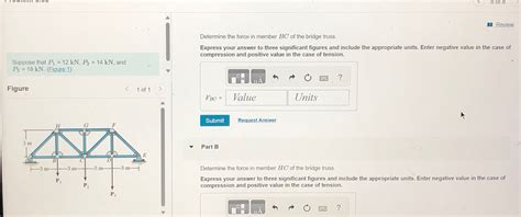 Solved Suppose That P1 12kn P2 14kn ﻿and P3 18kn Figure