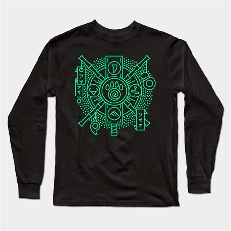 Monk — Class Crest Color By Dcmjs In 2024 Long Sleeve Tshirt Men