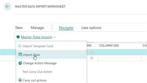 Define Your Own Master Data Structure In Business Central