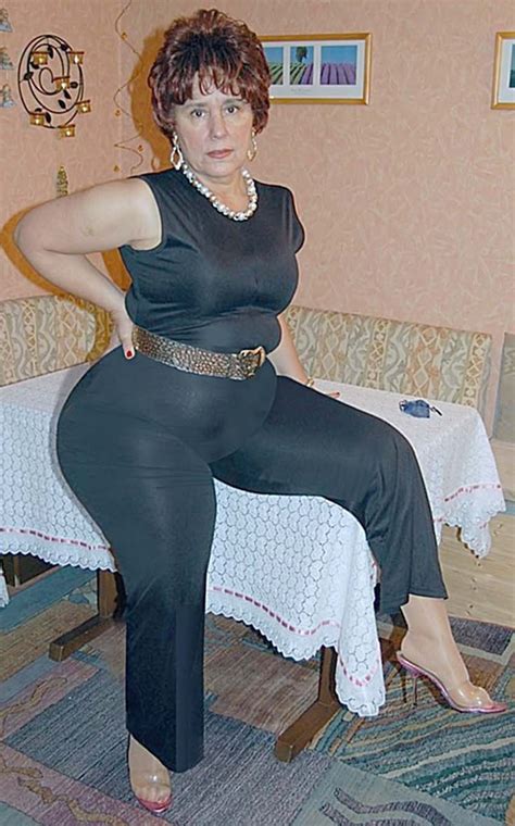 Tight Trousers Thick Granny Granny Catsuit