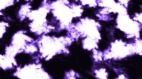 Glowing Moving Spots Of Energy Motion Animation Of Glowing Spots Of Plasma Energy On Black