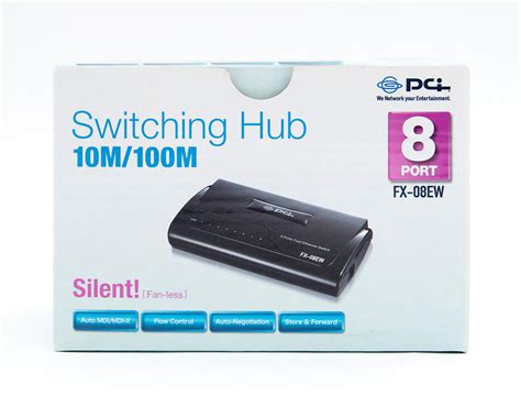 Fx 08ew 8port Fast Eathernet Switch Ebay Uk