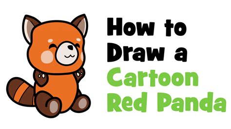 How To Draw A Red Panda