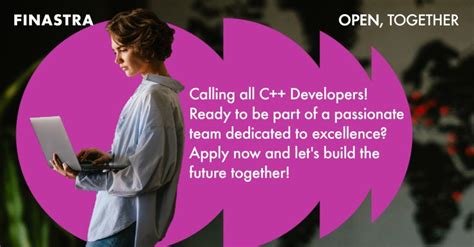 Cplusplus Cplusplusdeveloper Lifeatfinastra Opentogether Preeti D