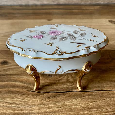 Винтаж Шкатулка Limoges купить в интернет магазине Ярмарка Мастеров по цене 4200 ₽ T5al2ru