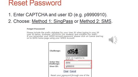 Reset Password Youtube