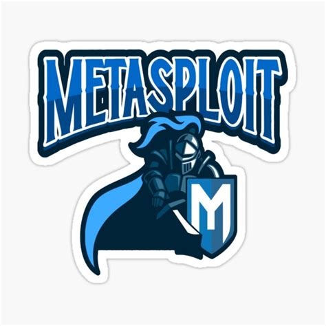 Metasploit New School Logo Sticker For Sale By Kingslayer80 Redbubble
