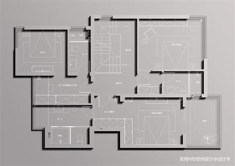 打破传统空间格局，310㎡打造现代意式 1691896413 4897216 设计本装修效果图