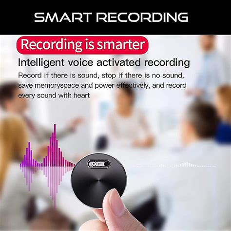 Tiny Voice Recorder With 8gb Ultra Quality Sound Voice Activated Voice Recorder Dictaphone Noise