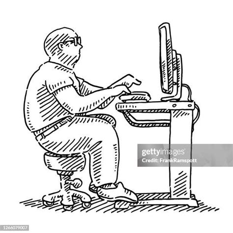 75 Computer Nerds Drawing High Res Illustrations Getty Images