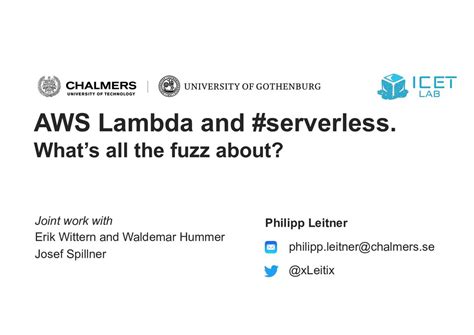 aws lambda and serverless what s all the fuzz about speaker deck