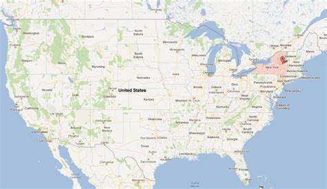 Where Is New York On The Map