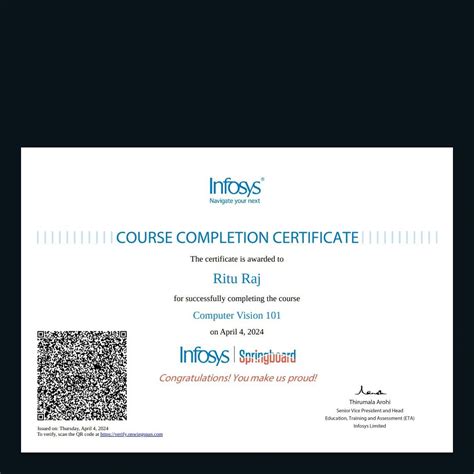 Ritu Raj On Linkedin Infosys Achievement