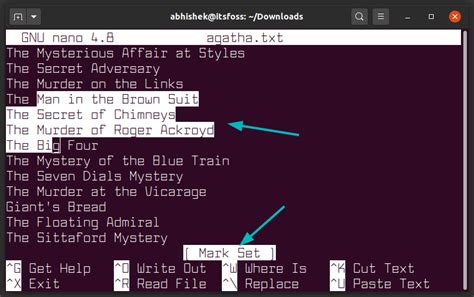 Editing Files With Nano In Linux With Cheat Sheet
