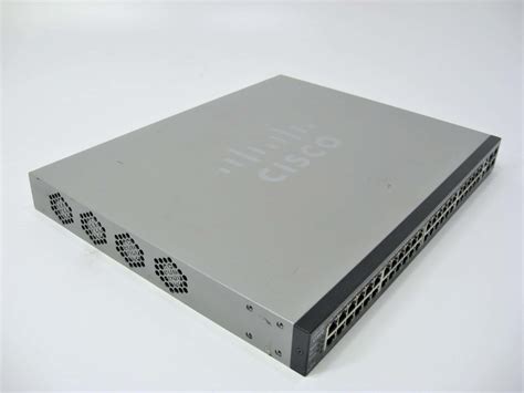 cisco sg500 52p k9 v06 52 port gigabit poe stackable managed switch