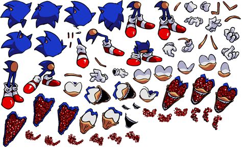 Soulesss Sonicexe Body Parts By Sonicjrthecoolest On Deviantart