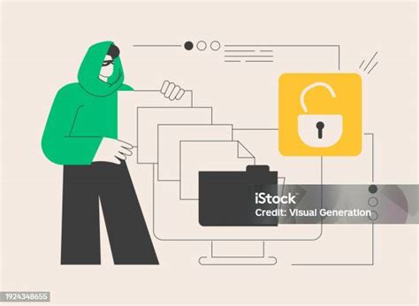 Data Leakage Abstract Concept Vector Illustration Stock Illustration Download Image Now