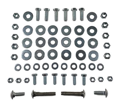 1955 Chevy Rear Bumper And Bracket Bolt Mounting Set 7830k36