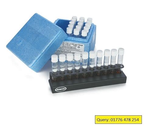 Hach Cod Digestion Vials Low Range 3 150 Mg L 25 Vials
