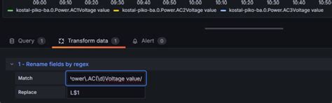 Transform Data Rename Fields By Regex Influxdb Grafana Labs Community Forums