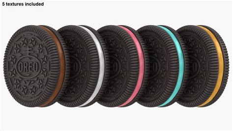 3d Model Oreo Cookie Turbosquid 1889086