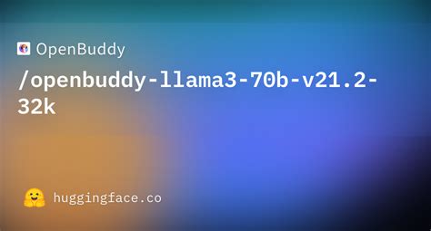 OpenBuddy Openbuddy Llama B V K At Main