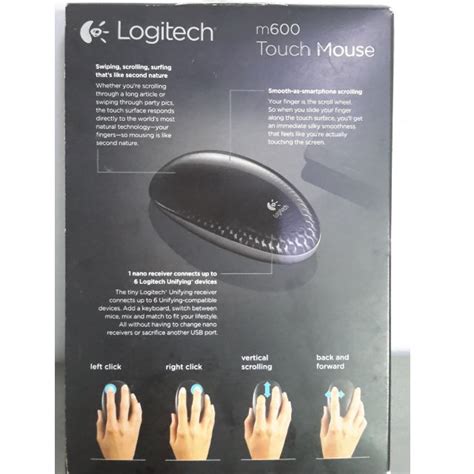 Logitech M Touch Mouse Unifying Computers Tech Parts Accessories Networking On Carousell
