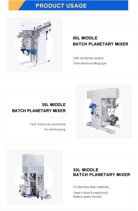 Solder Paste Mixer High Viscosity Vacuum Double Planetary Mixer Buy