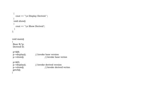 Polymorphism In C With Full Explanation Ppt