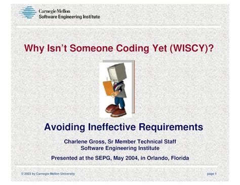 Pdf Why Isnt Someone Coding Yet Wiscy · Essential Elements Of Effective Processes For One