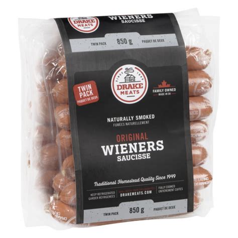 Drake Meats Wieners Original 850 G Voilà Online Groceries And Offers