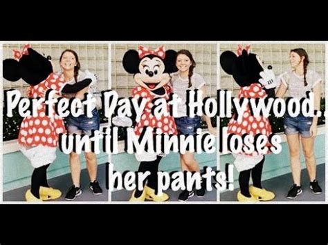 Perfect Day At Hollywooduntil Minnie Loses Her Pants Dcp Fall