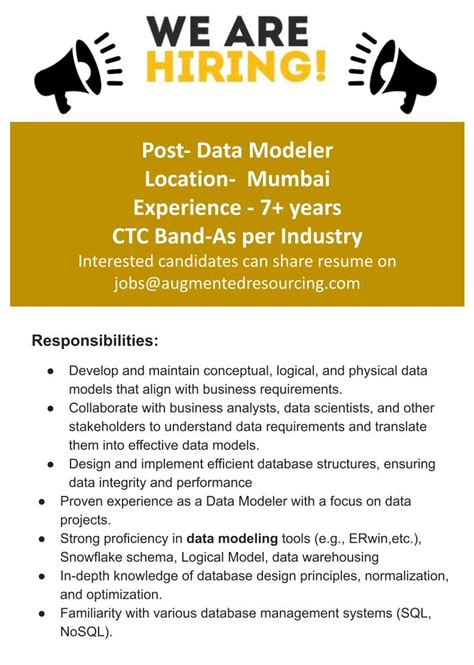 Augmented Resourcing Pvt Ltd On Linkedin Datamodeler Datamodeler Snowflakeschema