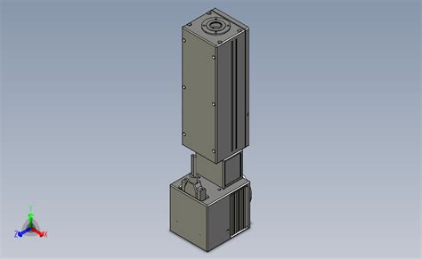 振镜扫描雕刻机打标头激光 Step 模型图纸下载 懒石网