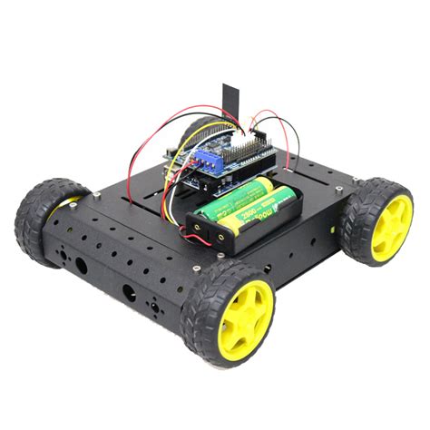 Aanbieding Bluetooth Control Version C400 4Wd Smart Chassis Car Diy