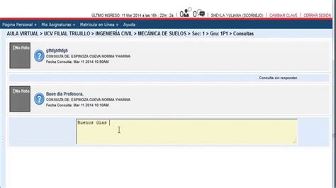Consultas Docente Trilce Ucv Youtube