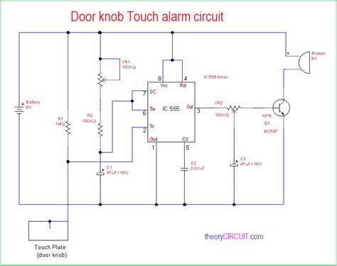 Touch Sensitive Alarm Circuit Diagram Circuit Diagram Touch Sensitive Alarm Circuit Diagram Circuit Diagram