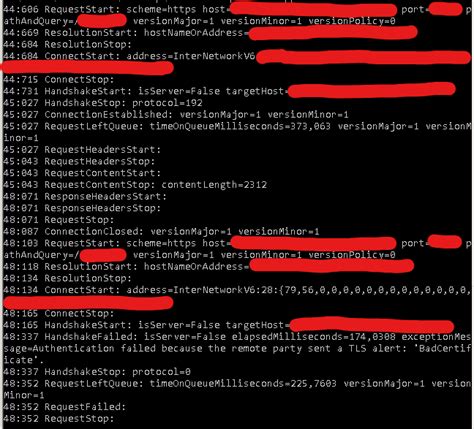 Tls Handshake Fails On Client But Works On Webrequest · Issue