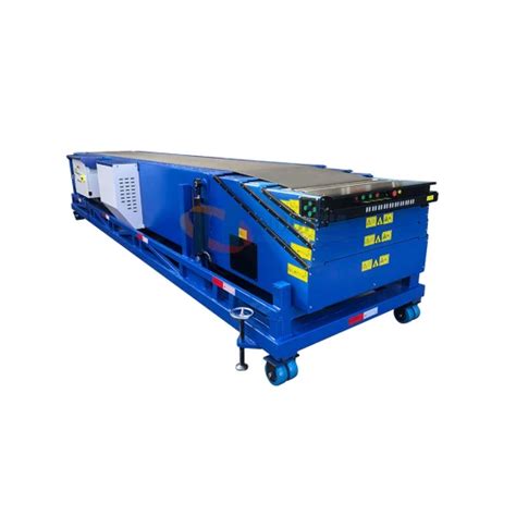 Hot Belt Conveyor Extendable Conveyor For Loading Unloading Cartons Into Containers Trucks
