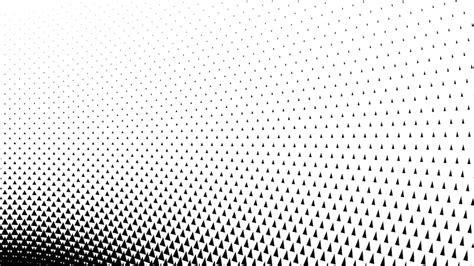 Premium Vector Triangular Halftone Background Geometrical Black And White Card