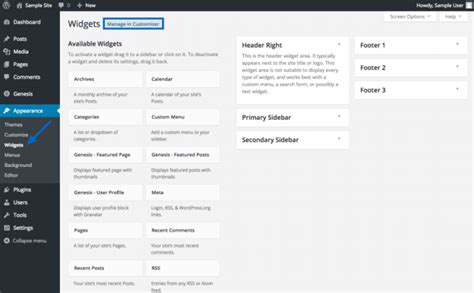 wordpress genesis framework layout customization