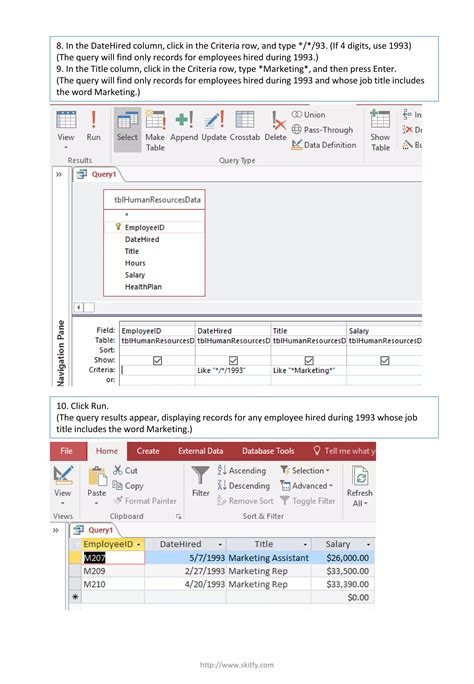 4 2 specifying criteria in a query pdf