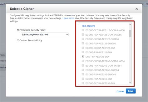 Elb Insecure Ssl Ciphers Trend Micro