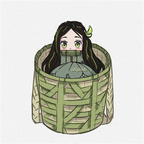 Незуко рисунок маркерами 39 фото