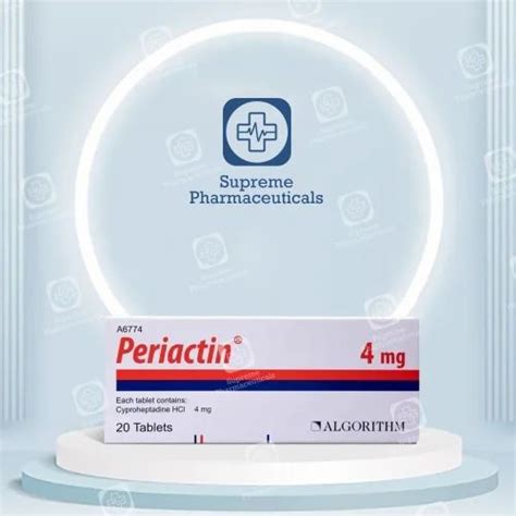 4 Mg Periactin Tablets At ₹ 140strip Pharma Tablets In Mumbai Id