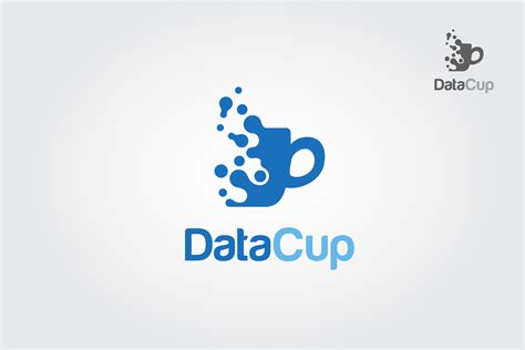 Data Cup Vector Logo Template Good Logo For Data Cup A Simple And