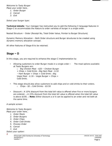 Solved Write A C Program And Describe Each Line Using Single