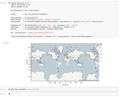 How To Set Geoviews Map Extent Programmatically In Panel Dashboard